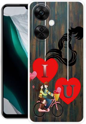 ORBIQE Back Cover for OnePlus Nord CE 3 Lite 5G CPH2467 IU, I LOVE U, U LOVE I, I LETTER, U ...