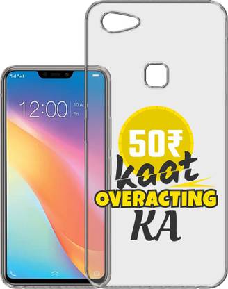 HANIRY Back Cover for Vivo Y81 / Vivo 1803 mobile cover | FUNNY TEXT ...