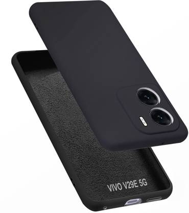 VAPRIF Back Cover for Vivo V29e 5G, Matte Rubberized Soft Silicone ...