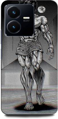 INTERWEY Back Cover for VIVO Y22 BAKI HANMA, ANIMATED CHARACTER, ANIME ...