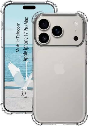 Luxury Shield Back Cover for Apple iphone 17 Pro, Transparent Case HD ...