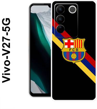 MOBIFLY Back Cover for Vivo V27 5G, FC, Barcelona, Football, Club, Logo ...