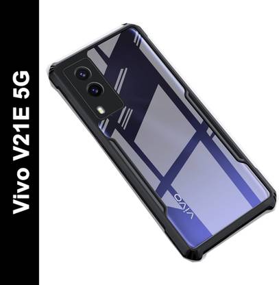 Mobikit Back Cover for Vivo V21e 5g Transparent Hybrid Hard PC Back TPU ...