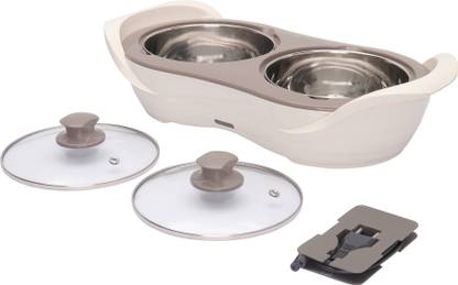 Jaypee Plus Jaypee Plus Electric Casserole Set Of 2 E. Warmer 1150 ml ...