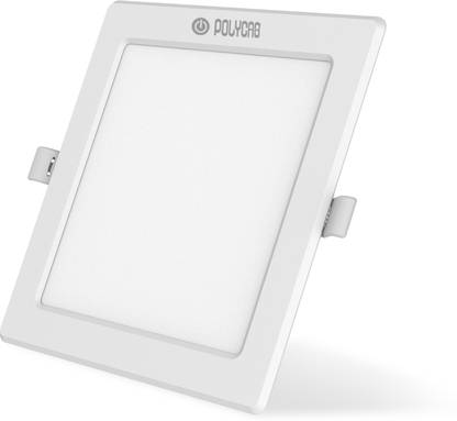 Polycab 3W Scintillate Edge Slim Square (4000K, 1 PC, Cut Out: 3.93 ...