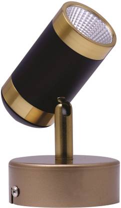 DOJI Gold Finish 6-watt spot light,picture light,focus light,Color-Warm ...