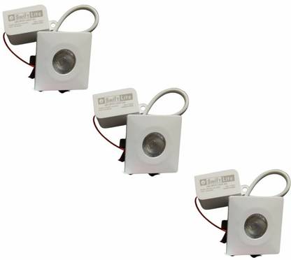 Swift Lite LED Light - 2W Square Button Light - Warm White (WW - 2W SBL ...