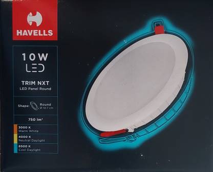 HAVELLS TRIM PANEL ROUND 10W Ceiling Light Ceiling Lamp Price in India ...