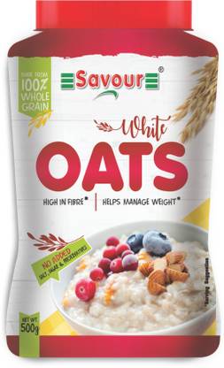 Savour WHITE OATS PACK OF 2 Jar Price in India - Buy Savour WHITE OATS ...