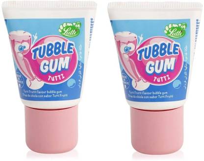 LUTTI Tubble Gum Tutti Frutti Flavour Bubble Gum Tutti Futti Chewing ...