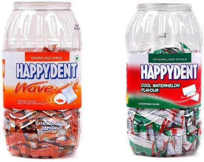 Happydent Wave Watermelon & Orange (Pack Of 2 Flavor) Chewing Gum Price ...
