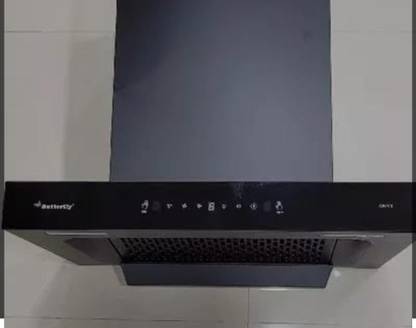 Butterfly onyx 60 Auto Clean Wall Mounted black 1200 CMH Chimney Price ...