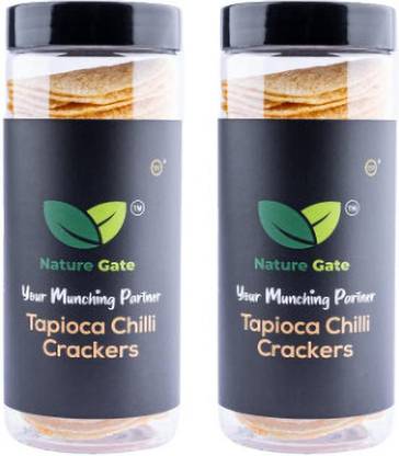 nature gate Tapioca Chilli Cracker Combo | chilli chips | Tasty Snack ...