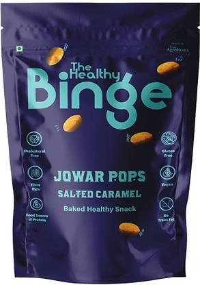 The Healthy Binge Jowar Pops Salted Caramel Protein and Fiber Rich ...