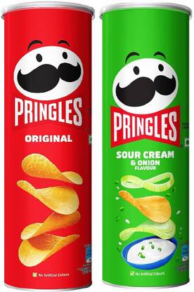 50% Off : Pringles Match Ready Pack 214g, Crispy Salted & Savory Potato ...