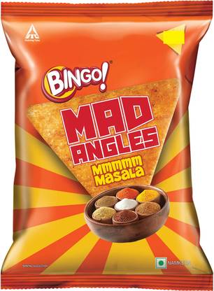 Bingo Mad Angles Masala Chips Price in India - Buy Bingo Mad Angles ...