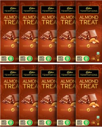 Cadbury Temptations Almond Treat Premium Chocolate Bars Price in India ...