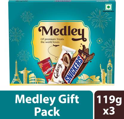 MEDLEY Premium Gift Pack, Assorted Chocolate Bars Price in India - Buy ...