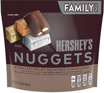 Hersheys Nuggets Assortment Chocolate Family Pack 442g Bars Price in ...