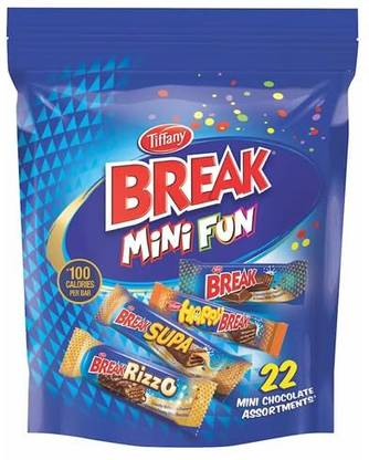 Tiffany Break Mini Fun is Chocolate That Combines Smooth Milk Chocolate ...