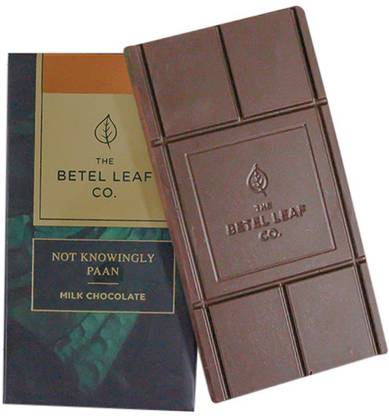 The Betel Leaf Company Paan Infused Milk Chocolate Bars Price in India ...