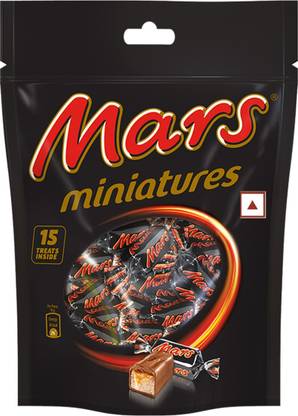 MARS Miniatures Nougat & Caramel Filled Chocolates Bars Price in India ...