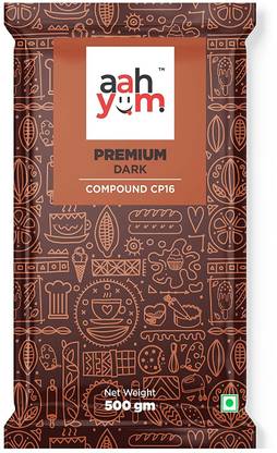 Aah Yum 500 g Premium Dark Compound Bars Price in India - Buy Aah Yum ...
