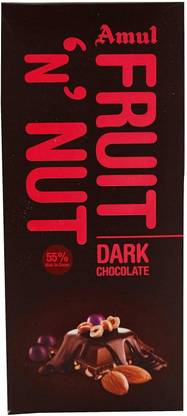 Amul Fruit n Nut Chocolate 150 Gm Bars Price in India - Buy Amul Fruit ...