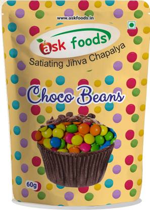 Ask Foods Choco Beans | Choco Gems Crackles Price in India - Buy Ask ...