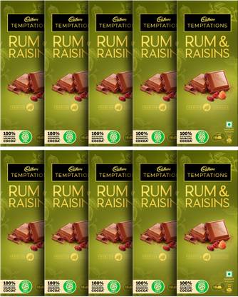 Cadbury Temptations Rum & Raisins Premium Chocolate Bars Price in India ...