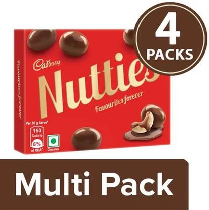Cadbury Nutties Sugar Coated Chocolate Pack, 30 g Bars Price in India ...