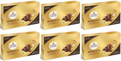 FERRERO ROCHER Moments 16 Pieces x pack of 6 Truffles Price in India ...