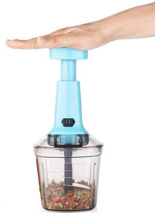 KITCHEN CARE 650ml Large Powerful Hand Held Food Chopper to Chop & Cut ...
