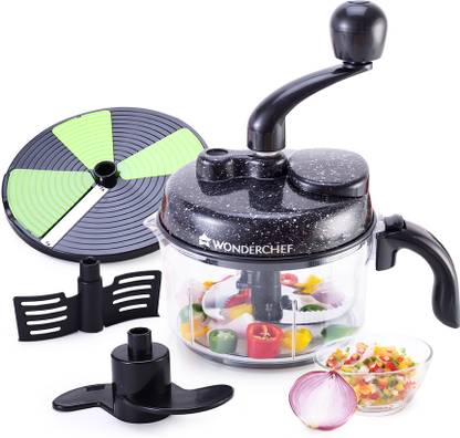WONDERCHEF 3 in 1 Smart Turbo Vegetable Chopper Price in India - Buy ...