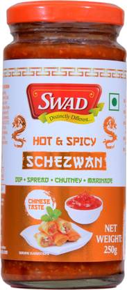 SWAD Hot & Spicy Schezwan | Dip | Spread | Marinate Chutney Paste Price ...