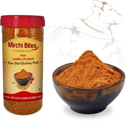 mirchi bites Andhra Toor Dal Chutney Podi Chutney Powder Price in India ...