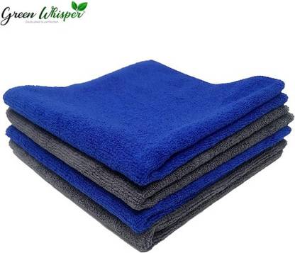 Green Whisper Color Assorted Wet and Dry Microfiber Cleaning Cloth ...