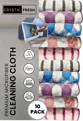 CRYSTALFRESH Multi-Purpose Microfiber Cloth for PC, Keyboard ...