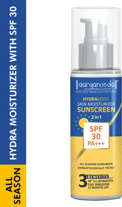 Aaryanveda Hydra Moist Skin Moisturizer Cream Face Wash - Price in ...