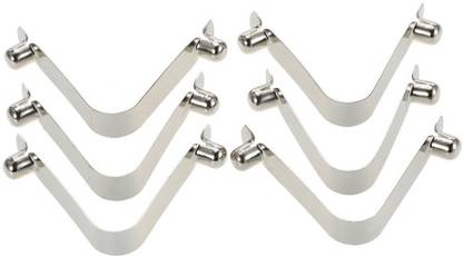 Flipkart.com | terasabtera DOUBLE BUTTON 6MM STAINLESS STEEL DOUBLE ...
