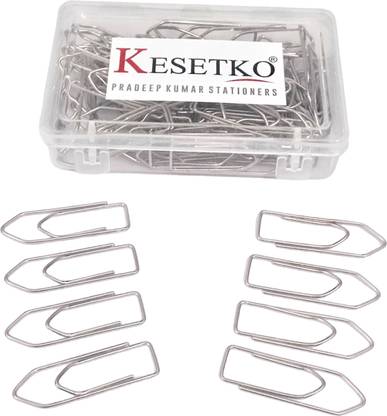 Flipkart.com | KESETKO Paper Clips 35mm Stainless Steel Gem Clips ...
