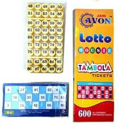 Tambola Game, Housie, Board Game for Kids, Academy Edition Price in ...