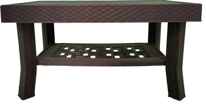 HELLO Columbia Model Coffee Table, Teapoy, Centre Table, Color - Brown ...