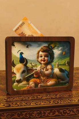 GS Crafters Piggy bank, money banksaving plan wooden money box with ...