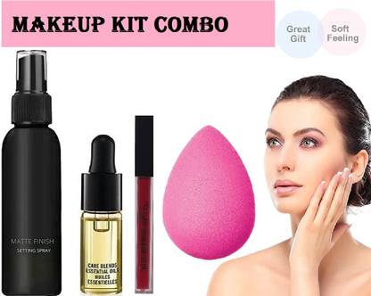 BLUEMERMAID Complete Professional Makeup Combo Kit 4 pcs combo set 1 ...