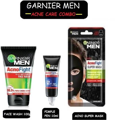 GARNIER MEN ACNE CARE COMBO PACK Price in India - Buy GARNIER MEN ACNE ...