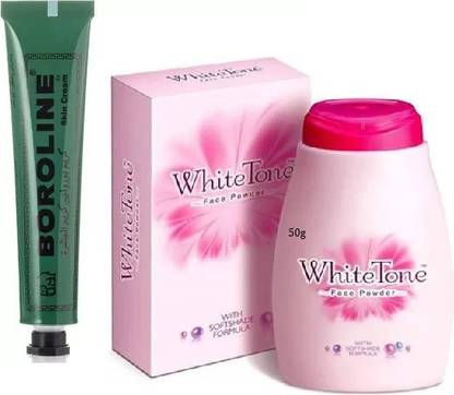 BOROLINE Antiseptic Ayurvedic Cream & Whitetone Soft and Smooth Face ...