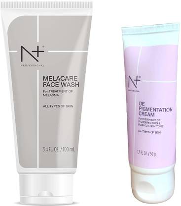 N PLUS PROFESSIONAL Melacare Face wash 100ml & De Pigmentation Cream ...
