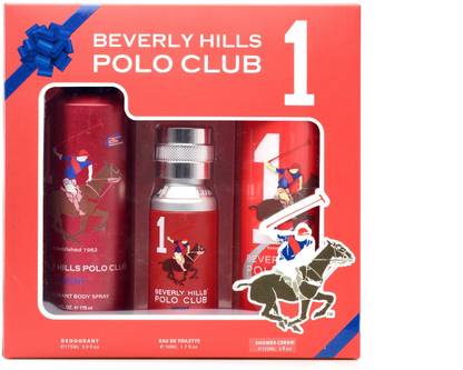 BHPC NO.1 NEW GIFT SET FOR MEN; EDT 50ML, SHOWER CREAM 200ML, DEO 175ML ...
