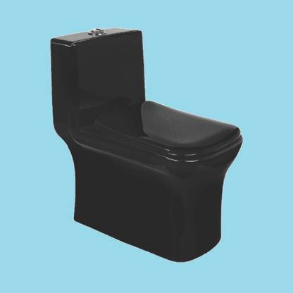 Vardhman Ceramics One Piece Commode EWC Toilet S Trap Distance 100mm 4 ...